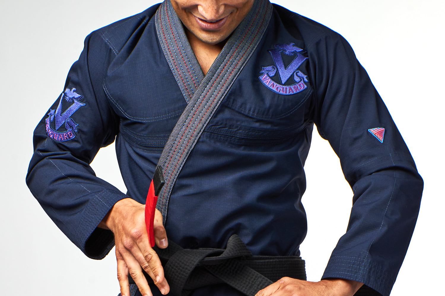 H E X A L I T E - Navy - Vanguard Kimono
