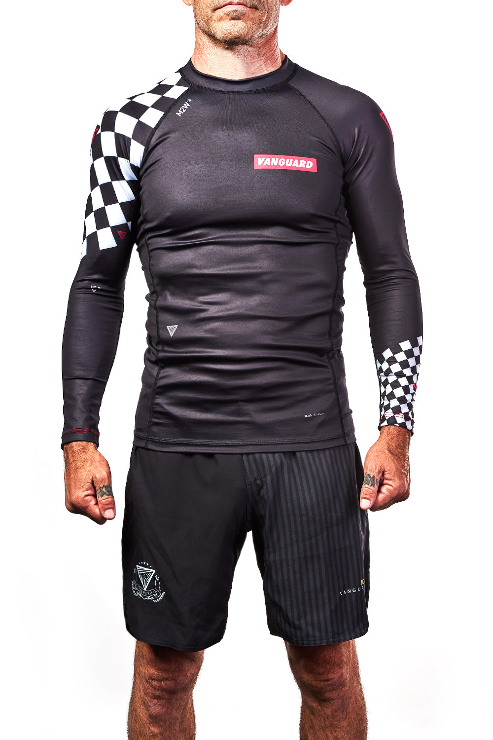 Evolution L/S Rashguard - Black - Vanguard Kimono