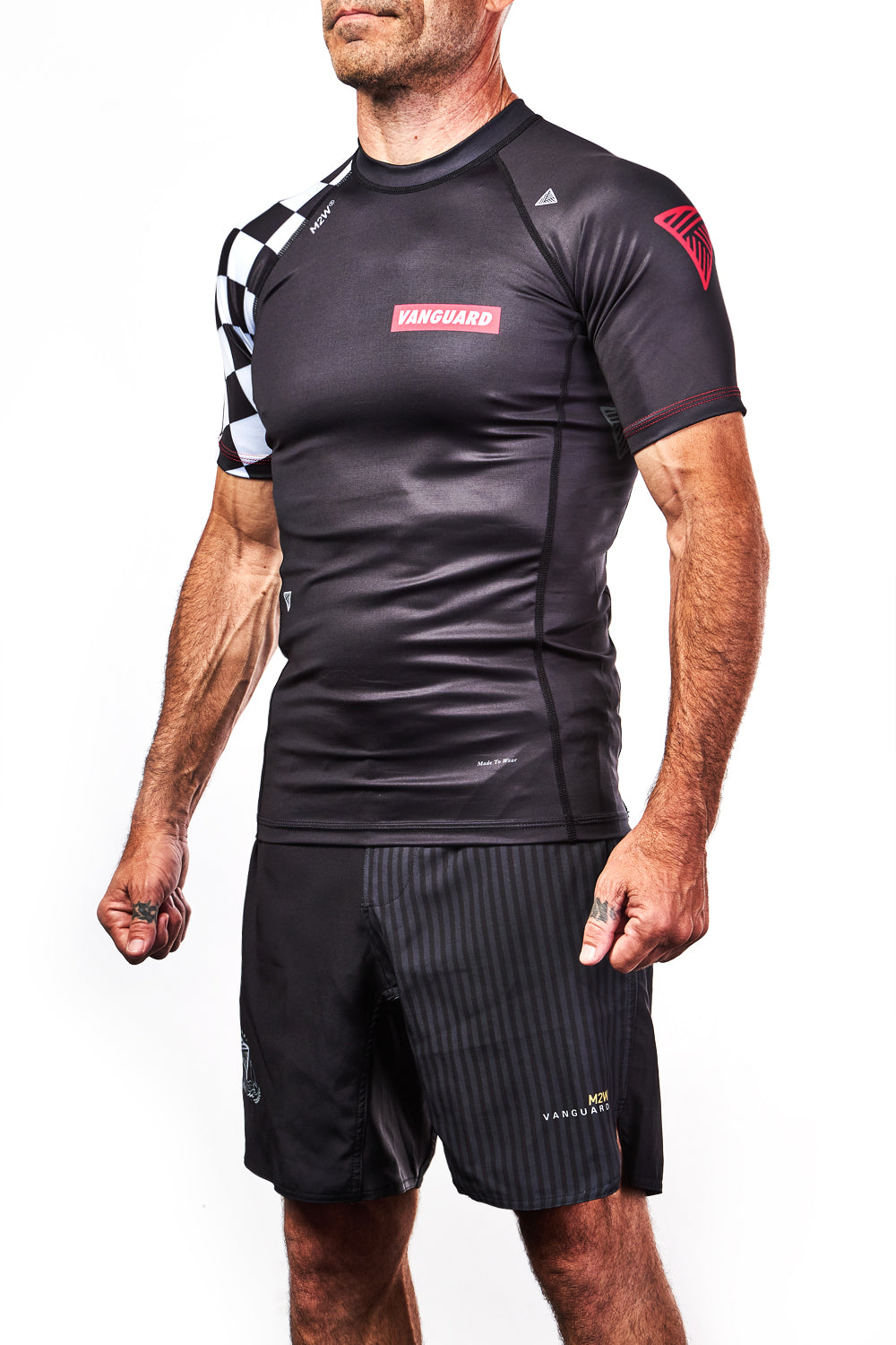 Evolution S/S Rashguard - Black - Vanguard Kimono