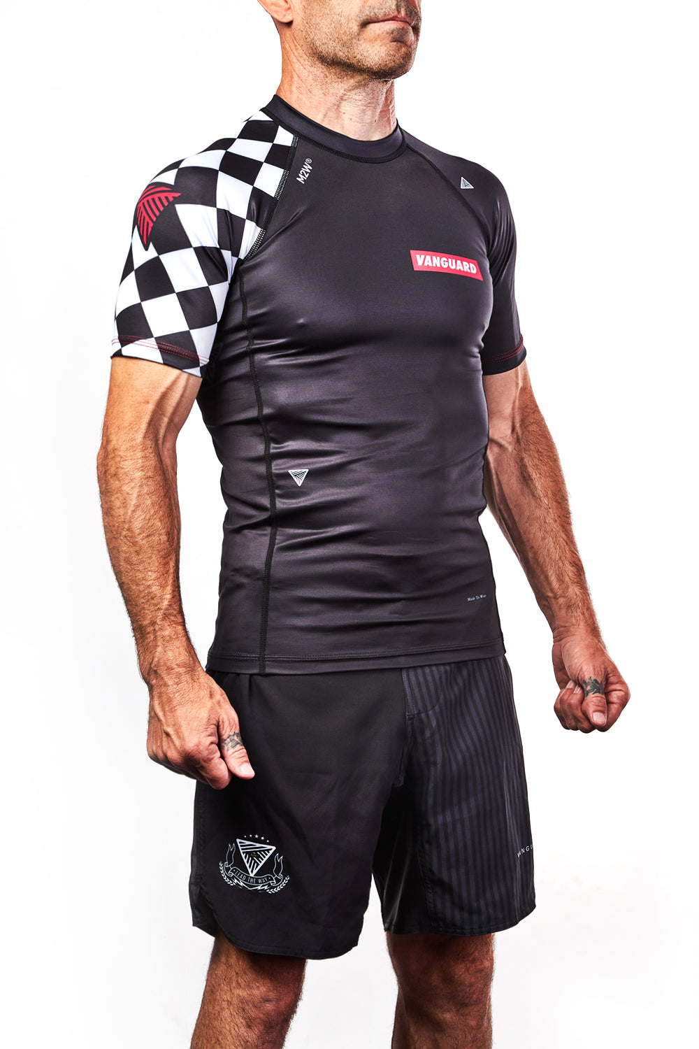 Evolution S/S Rashguard - Black - Vanguard Kimono