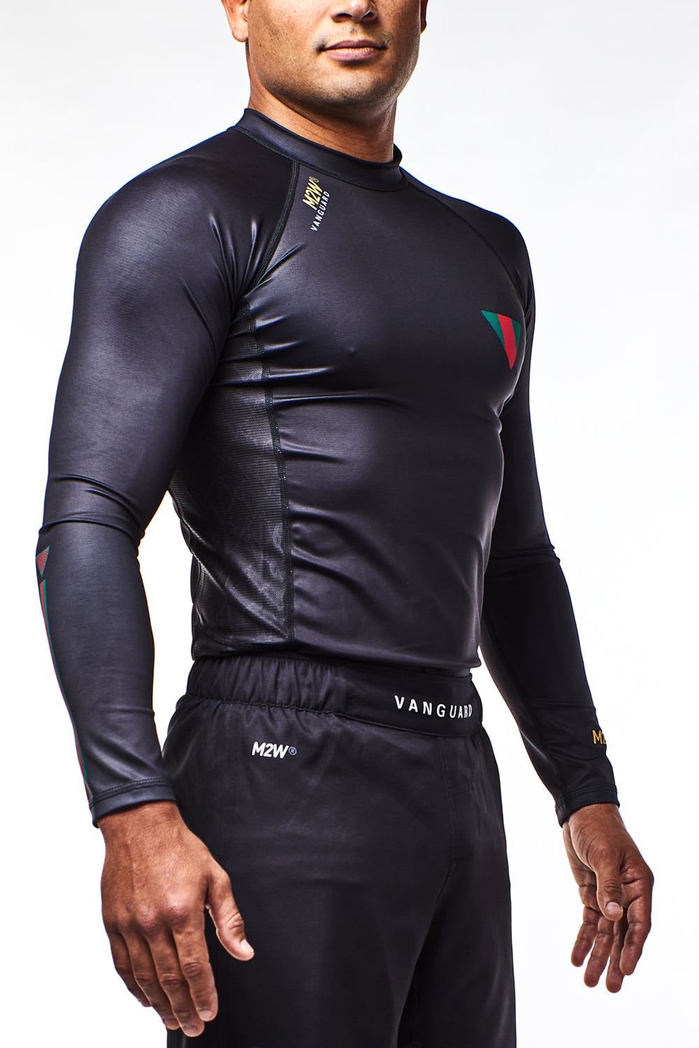 Guccio L/S Rashguard - Black - Vanguard Kimono