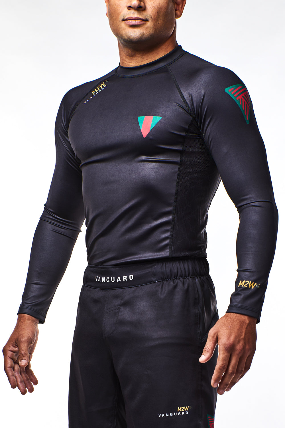 Guccio L/S Rashguard - Black - Vanguard Kimono
